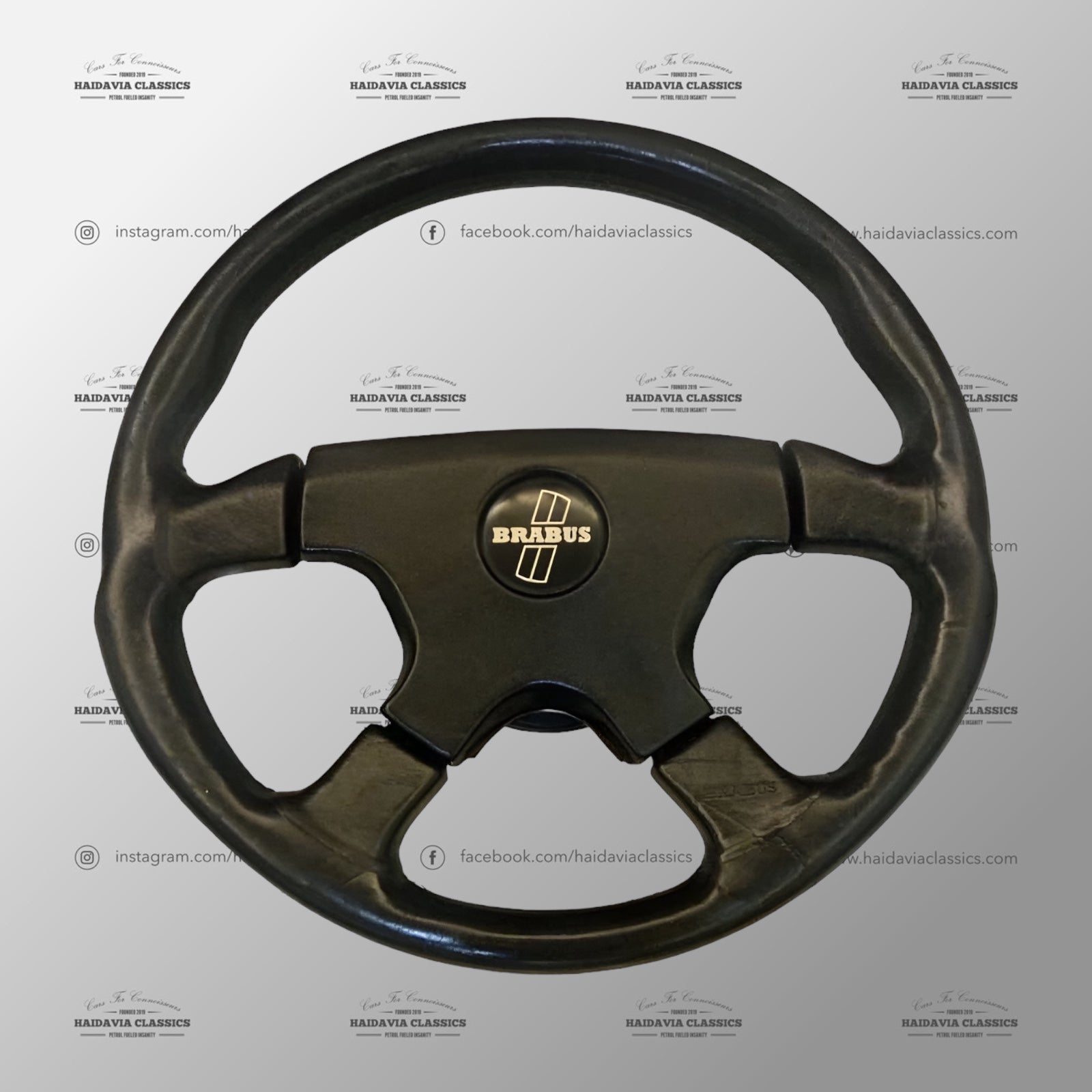 Genuine Mercedes-Benz Brabus Nardi Steering Wheel – Haidavia Classics