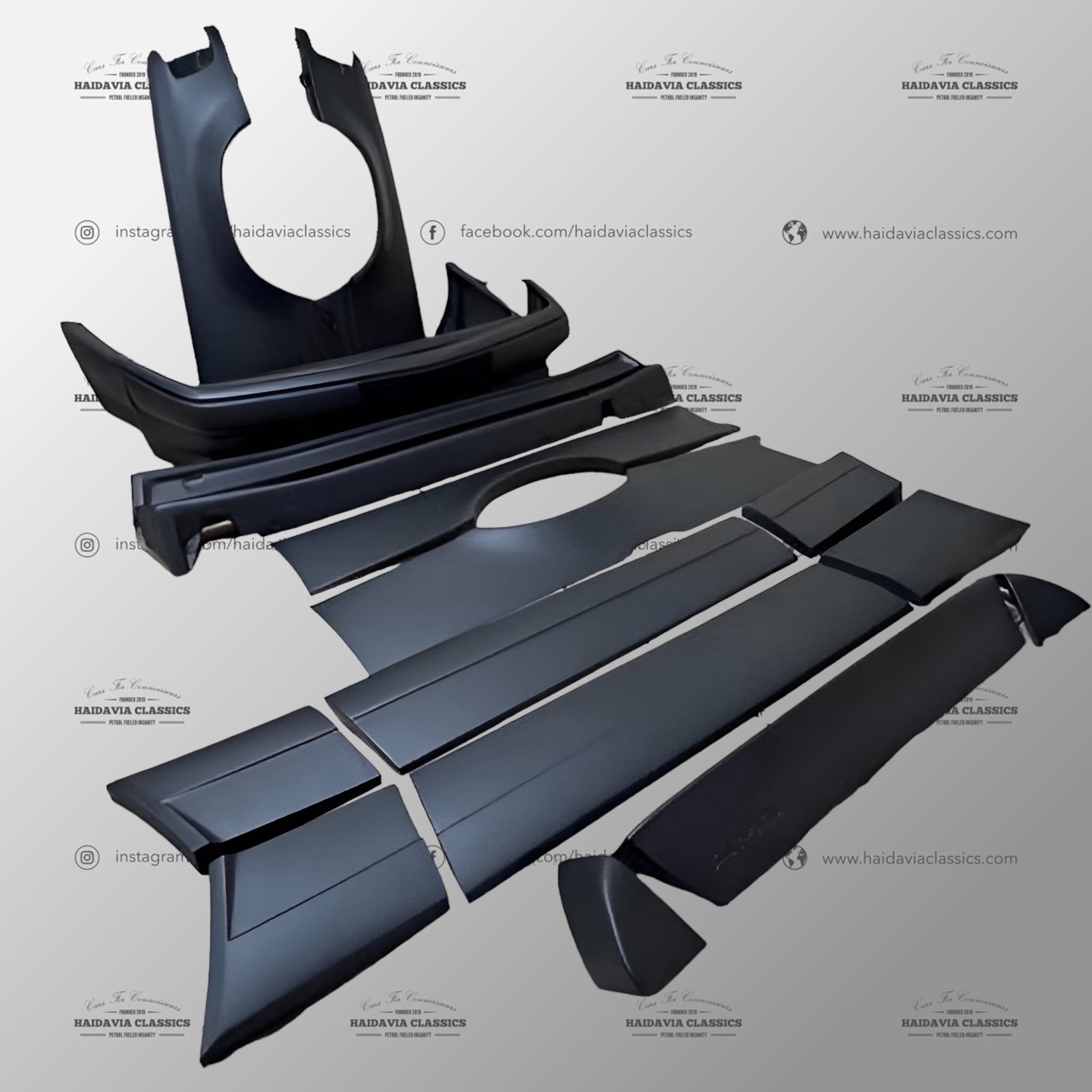 Reproduction Mercedes-Benz C124 300E 6.0 AMG Widebody Kit – Haidavia ...