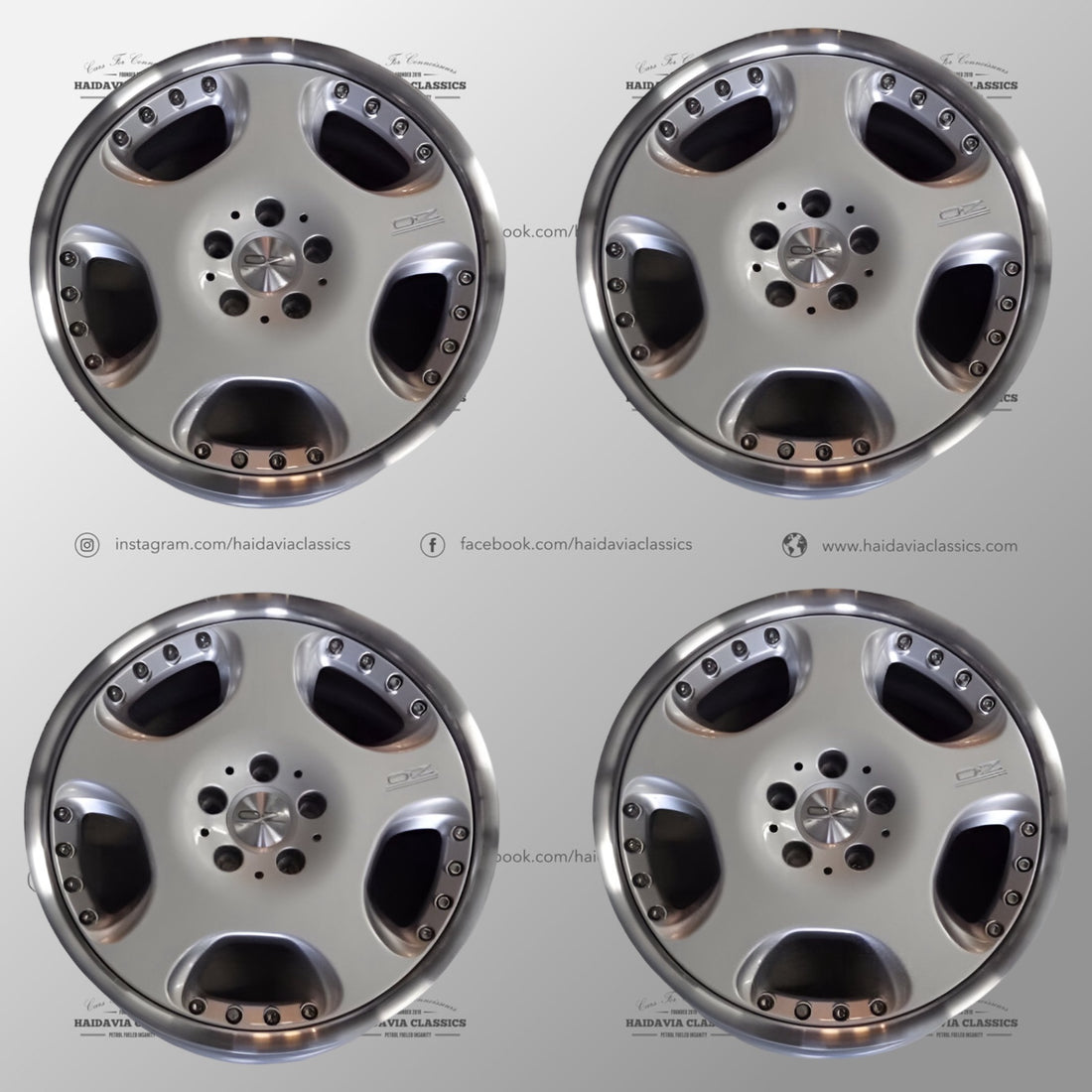 Genuine Mercedes-Benz 2-Piece O.Z. Racing Opera 2 Rims 18'' – Haidavia ...